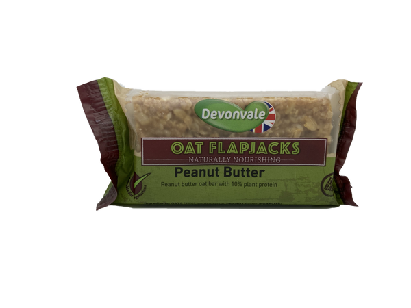 Devonvale Hand-Baked Luxury Oat Flapjacks - Peanut Butter Flavour ...